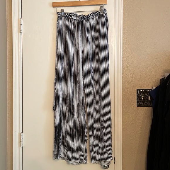 See You Monday | Pants & Jumpsuits | Vertical Striped Paper Bag Pants ...